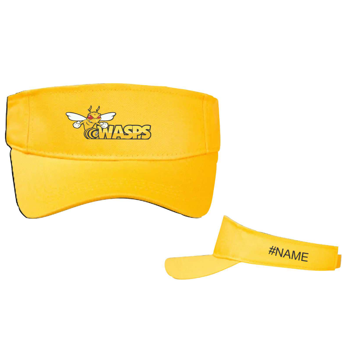 Yellow Visor - Wasps Rugby Club Edenvale